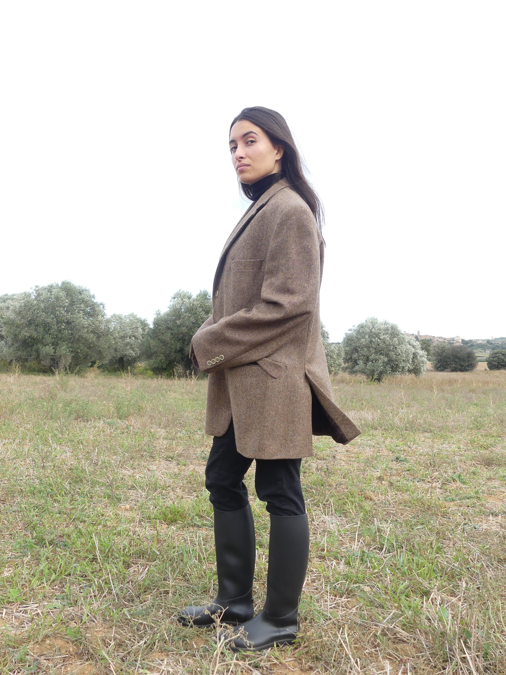Vintage Oversized Blazer: Vitale, Crafted with Exceptional Italian Wool ...