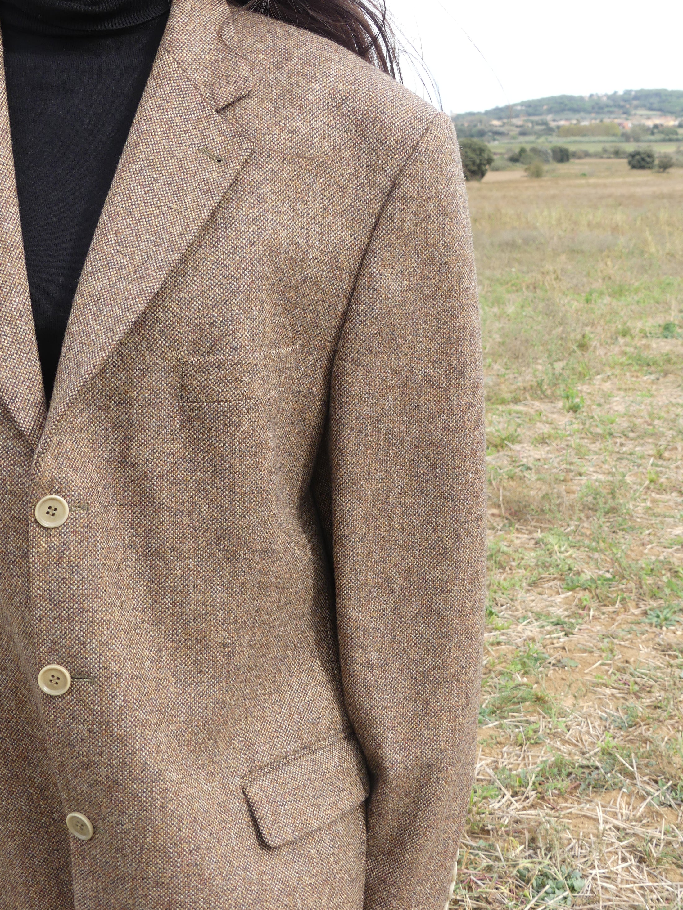 Vintage Oversized Blazer: Vitale, Crafted with Exceptional Italian Wool ...